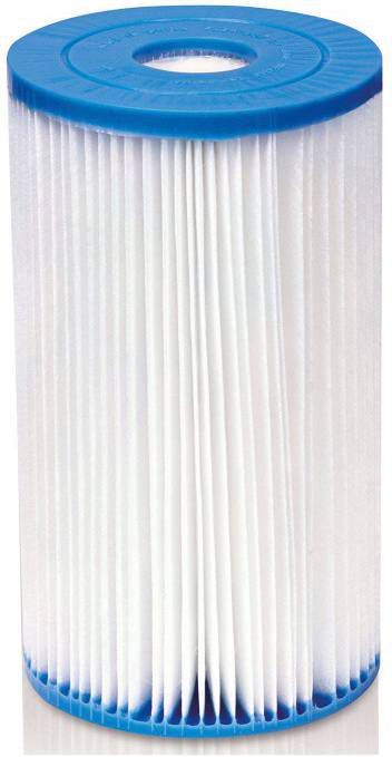 Intex Filtercartrigde Type B Wit/blauw - Zwembad-filters.nl